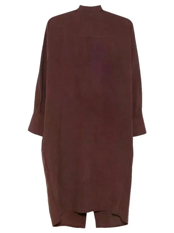 Christian Wijnants Daris Tie-neck Mini Dress - Red