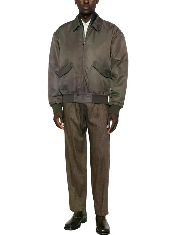 MAISON MARGIELA Drawstring-waist Trousers - Brown