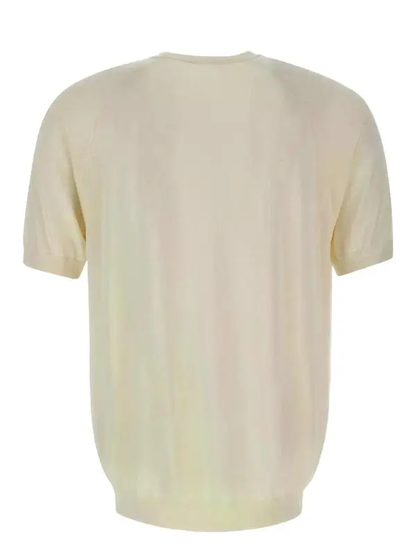 KANGRA Knited T-shirt - Neutrals
