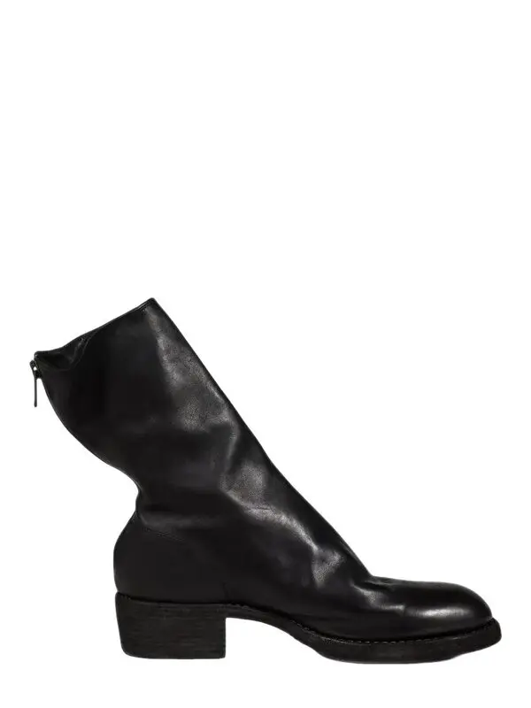 Guidi 788z Double-sole Leather Boots - Black