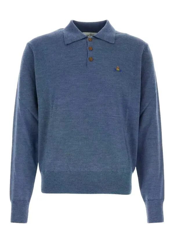 VIVIENNE WESTWOOD Mark Ls Polo - Blue