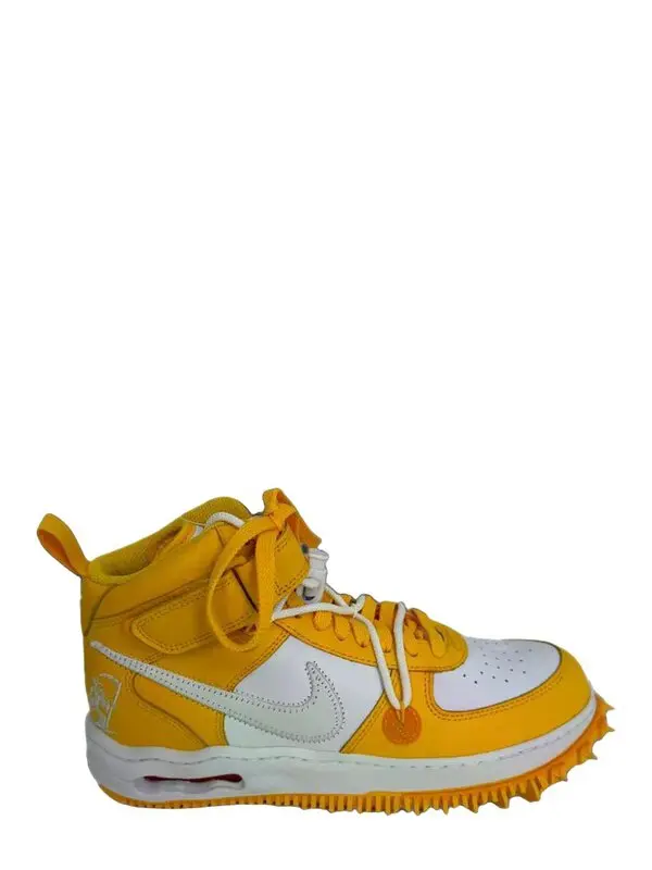 Off-White Air Force 1 Mid Sp Sneakers - Yellow
