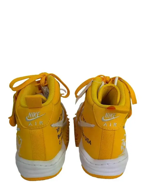 Off-White Air Force 1 Mid Sp Sneakers - Yellow