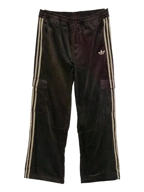 Adidas Corduroy Pocket Trousers - Brown