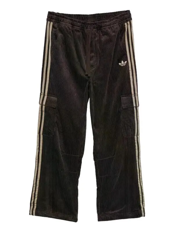 Adidas Corduroy Pocket Trousers - Brown