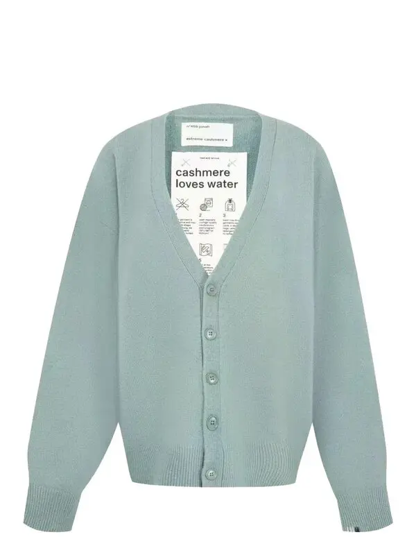 Extreme Cashmere Jonah Button-up Cardigan - Green