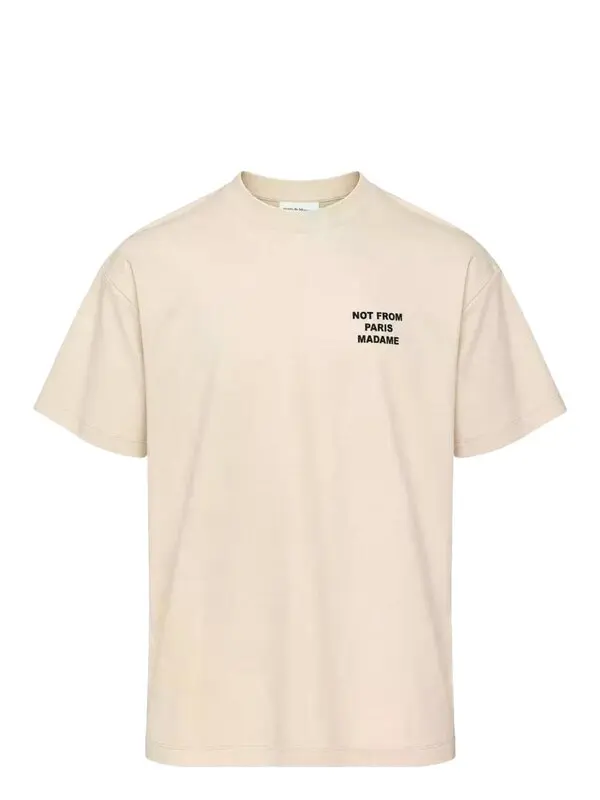 Drole De Monsieur Not From Paris Madame T-shirt - Neutrals