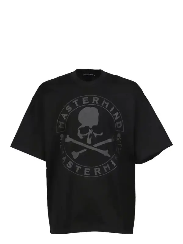 MASTERMIND WORLD Logo-print T-shirt - Black