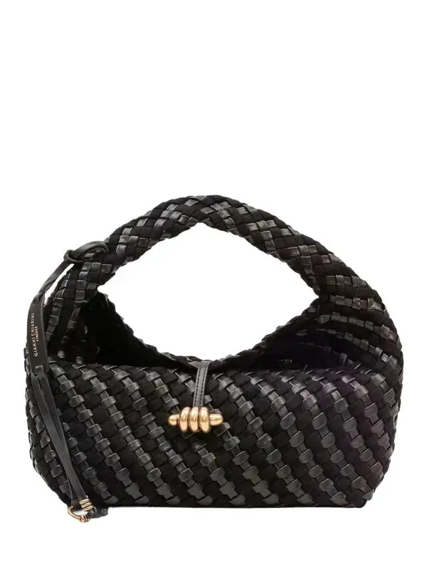 GIANNI CHIARINI Woven Tote Bag - Black