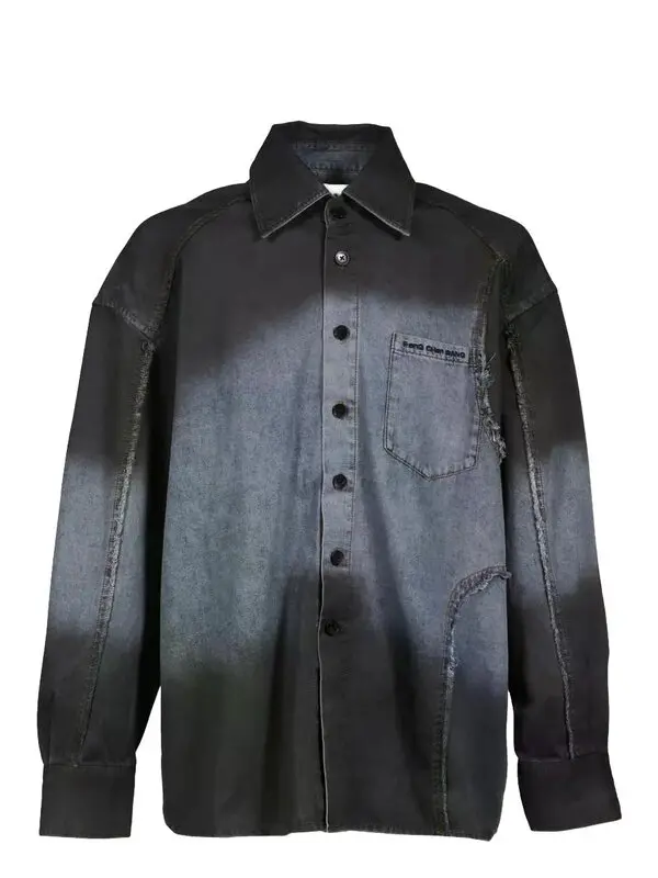 FENG CHEN WANG Denim Shirt - Black