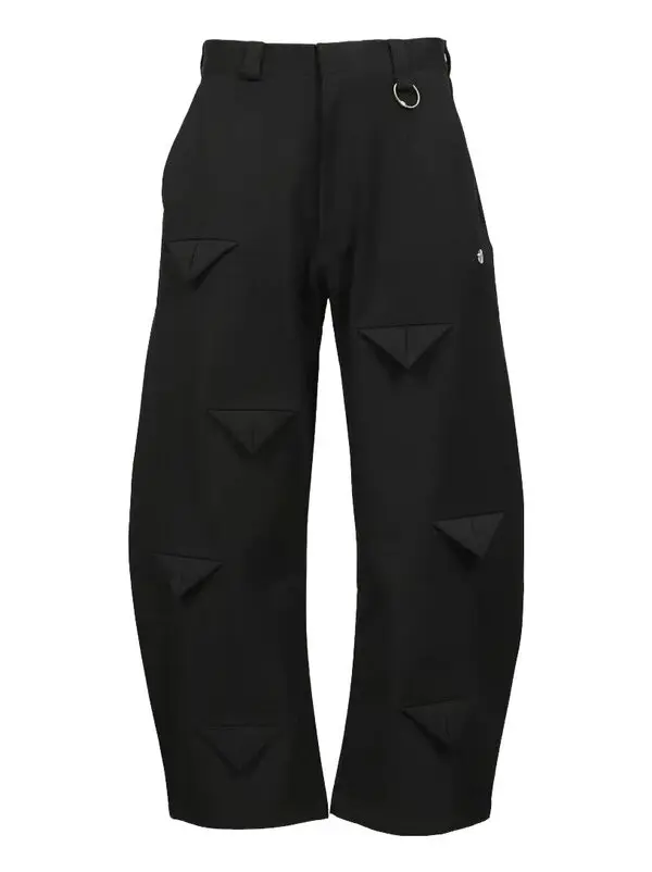PACE Mojo Furappo Palazzo Pants - Black