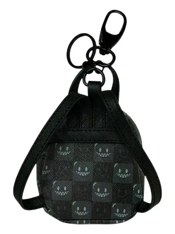 SPRAYGROUND Shinobi Sharks In Paris Checkered Keychain - Black