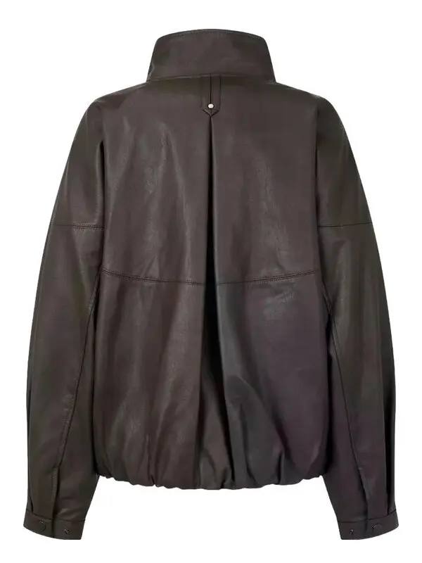 STUDIO TOMBOY High-neck Panelled Jacket - Brown