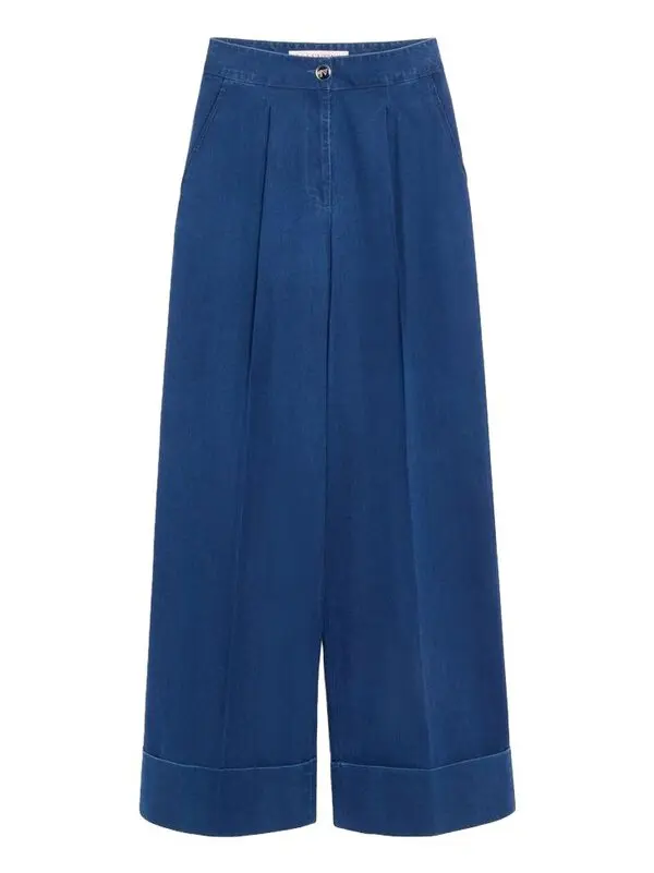 Valentino Garavani Denim Trousers - Blue