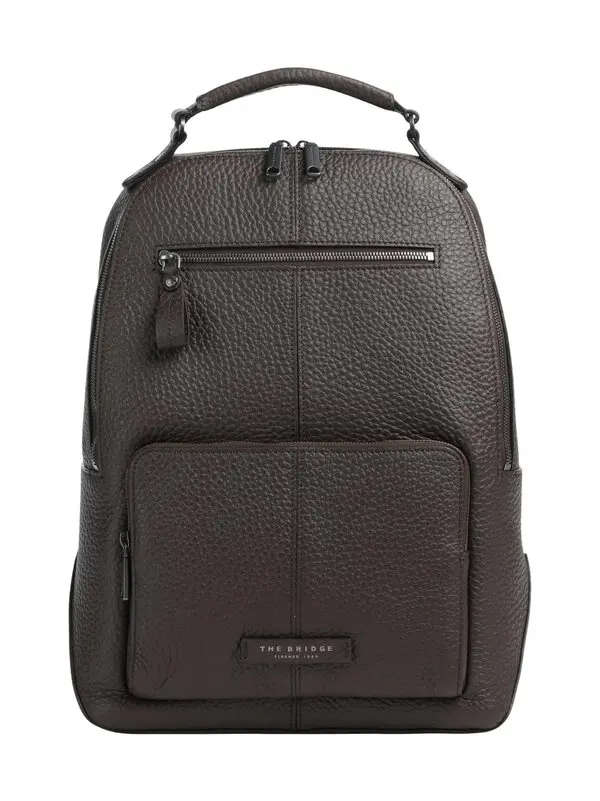 THE BRIDGE Manfredi Backpack - Brown