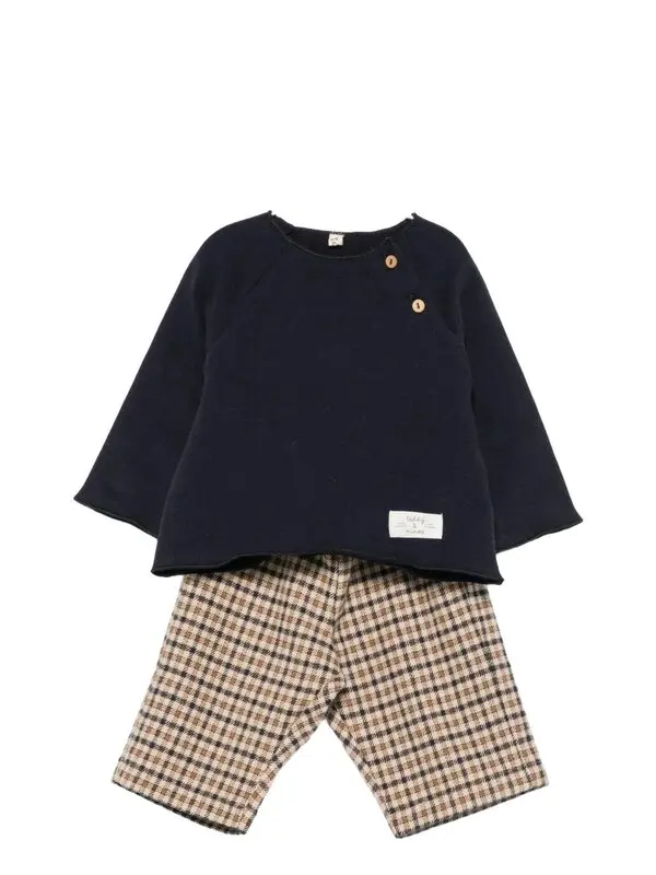 TEDDY MINOU Cotton Tracksuit Set - Blue