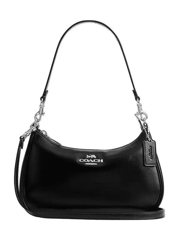 COACH OUTLET Soft Teri Shoulder Bag - Silver/black