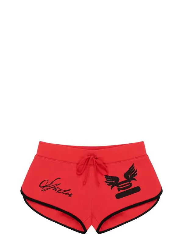 SP5DER Track Short - Red