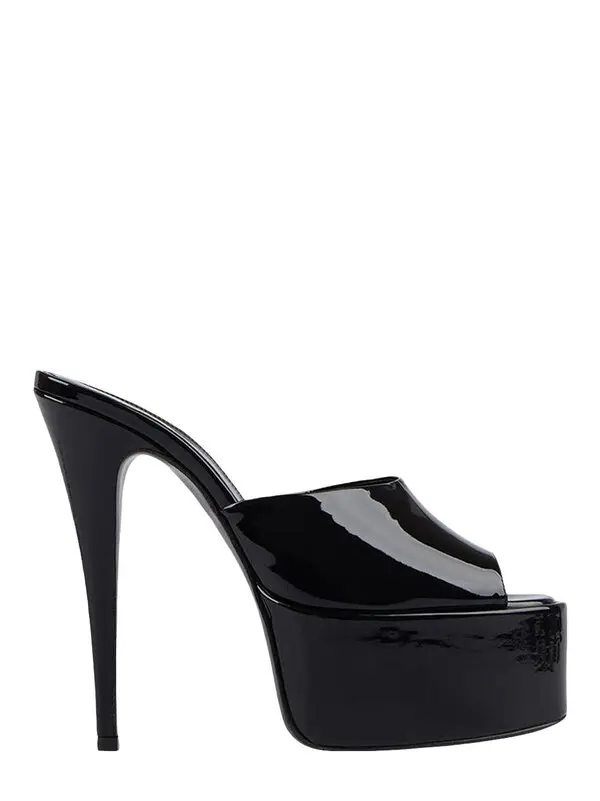 Paris Texas Marina Platform Mule - Black