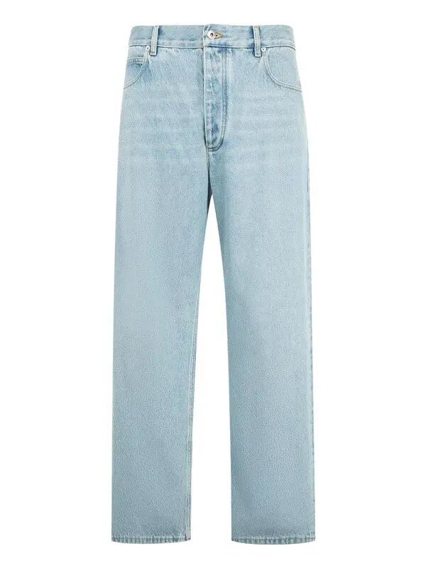 Bottega Veneta Wide Leg Trousers - Blue