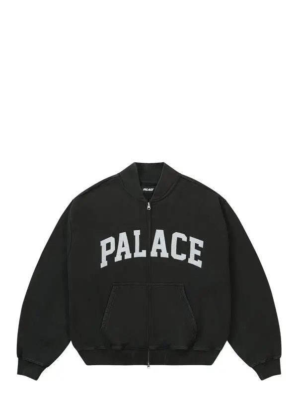 PALACE Pigment College Bomber - Black