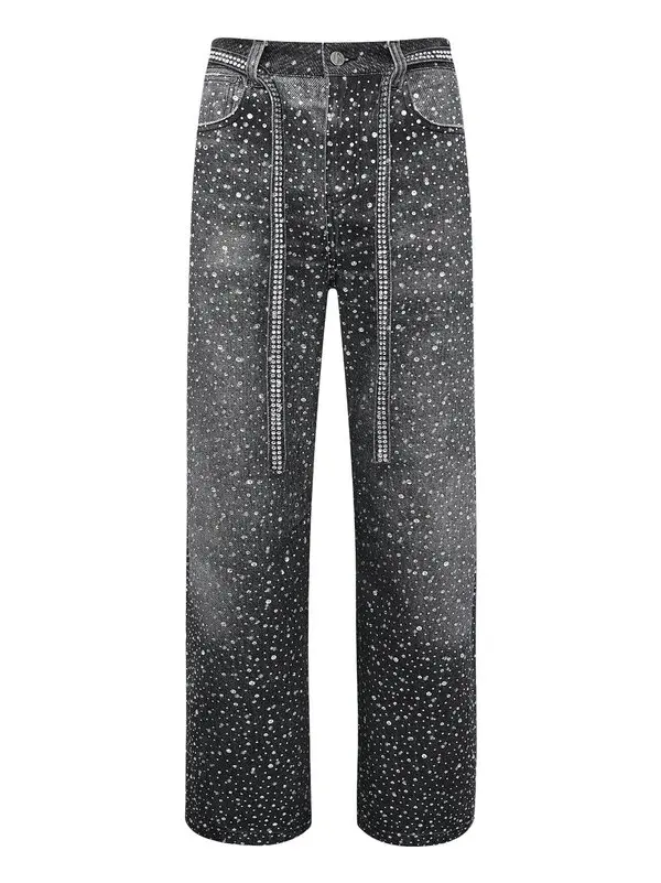 BIRTH OF ROYAL CHILD Diamond Boro Denim - Black