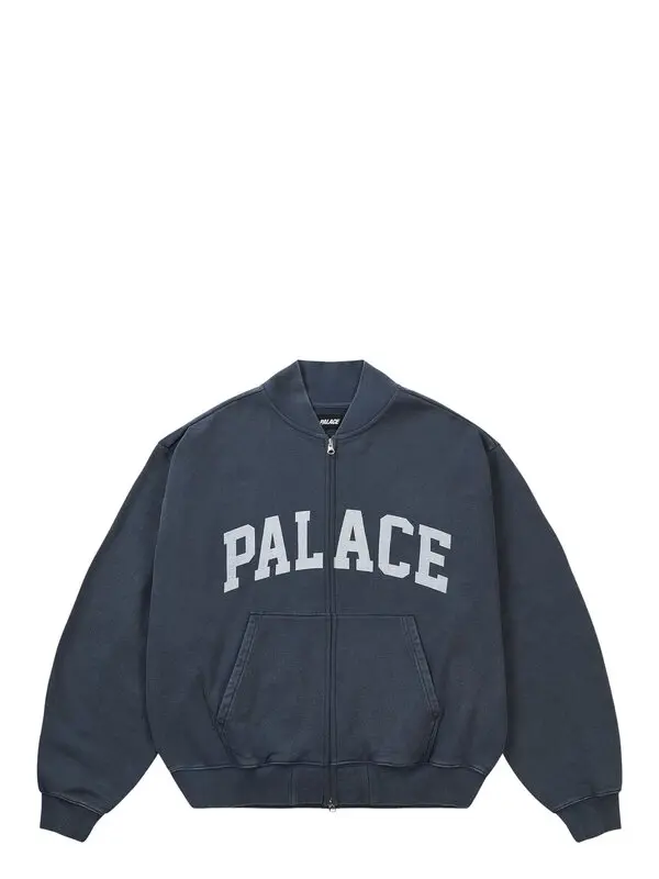 PALACE Pigment College Bomber 'navy - Blue