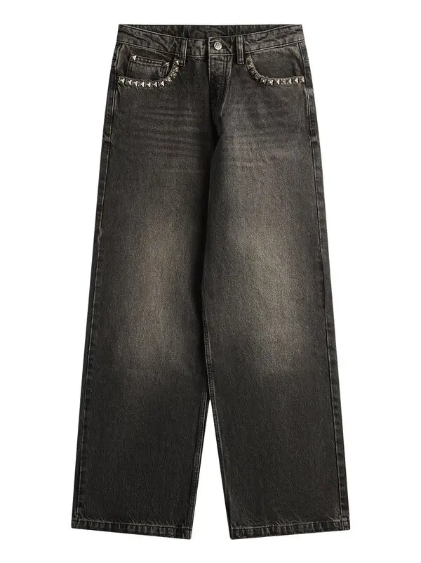 Ksubi Maxx Onyx Stud Jean - Black