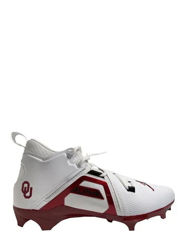 JORDAN Alpha Menace Pro 3 Oklahoma Away Pe Sneakers - White