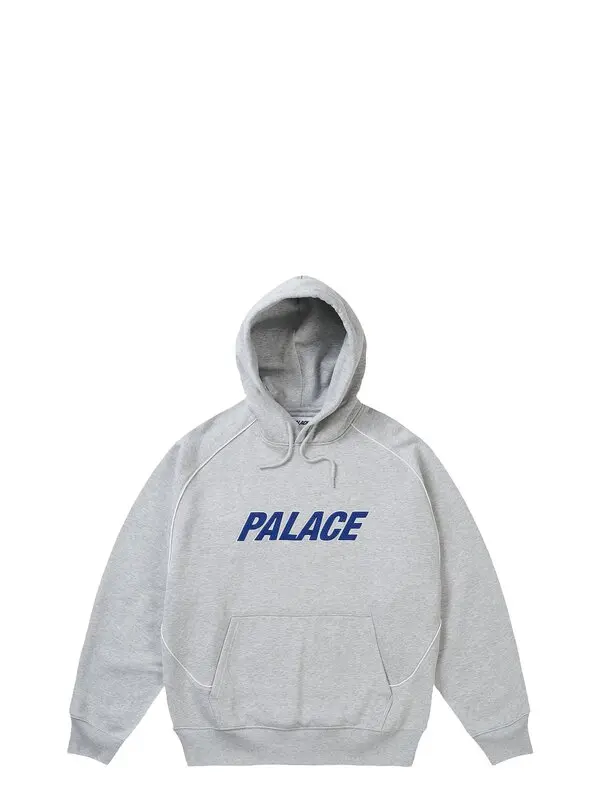 PALACE Line It Up Hood - Grey
