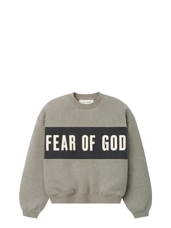 Fear Of God Panelled Sweatshirt - Grey