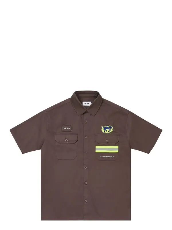 PALACE Transport Shirt - Brown