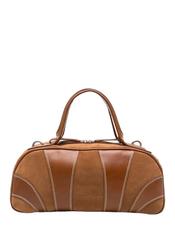Dries Van Noten Leather Tote Bag - Brown