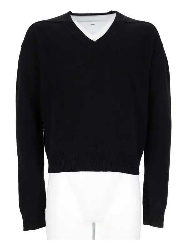Rick Owens Cashmere-wool Pullover Sweater - Black