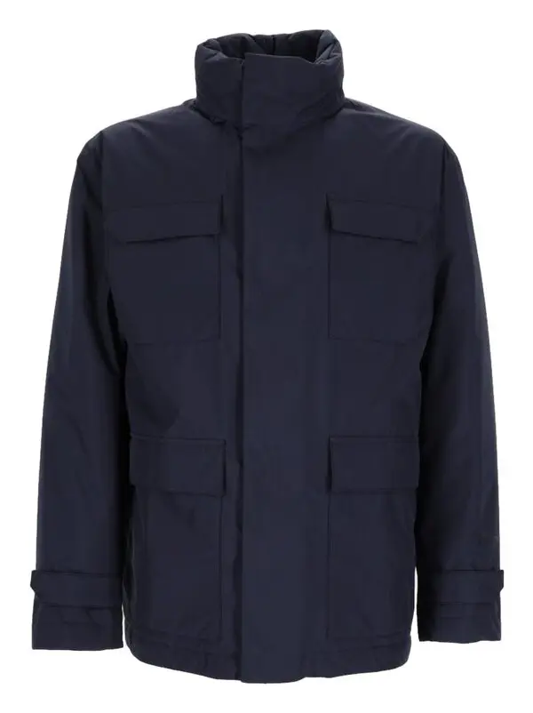 Herno Polyester Sports Jacket - Blue