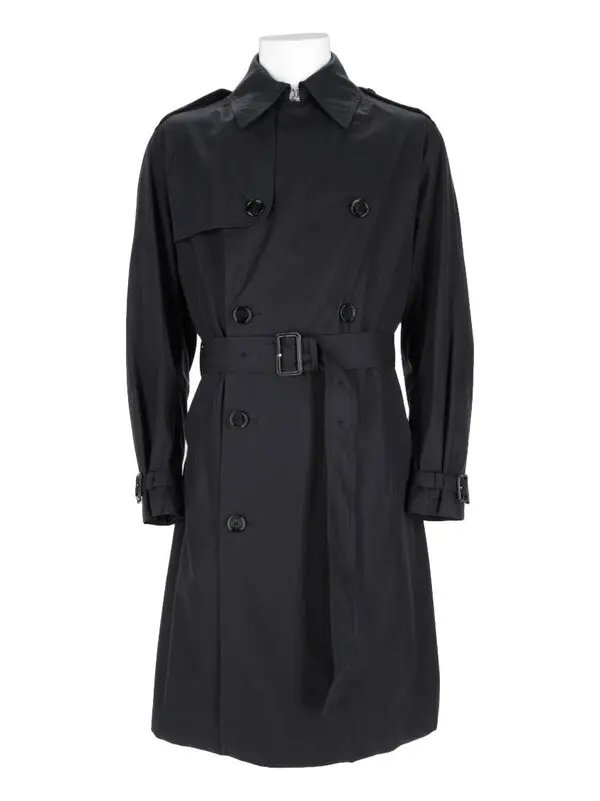 BOSS Multitextured Trench Coat - Multicolour