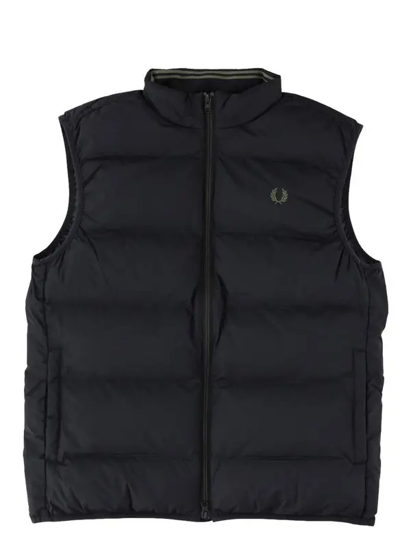 Fred Perry Recycled Polyamide Vest For - Black