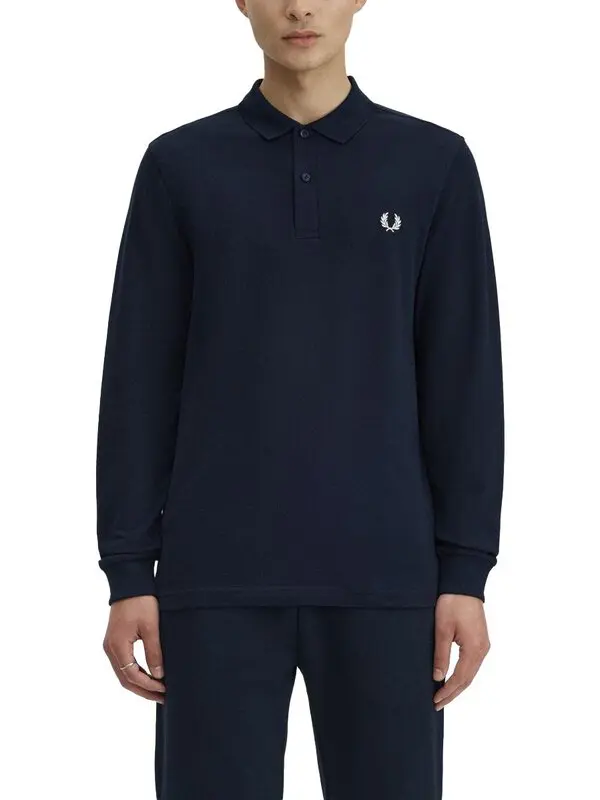 Fred Perry 100% Cotton Polo Shirt - Blue
