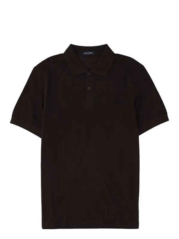 Fred Perry 100% Cotton Polo Shirt - Brown