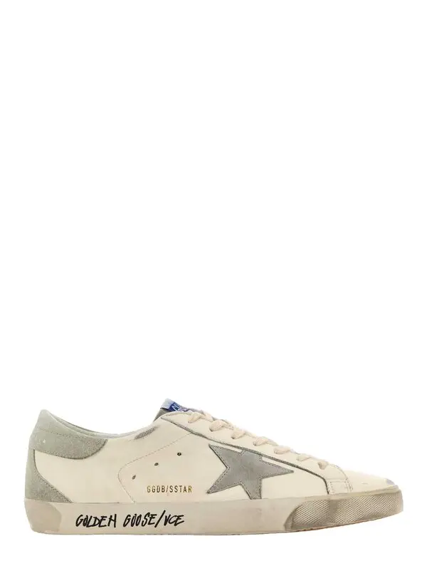 GOLDEN GOOSE Leather Super Star Sneaker - Multicoloured