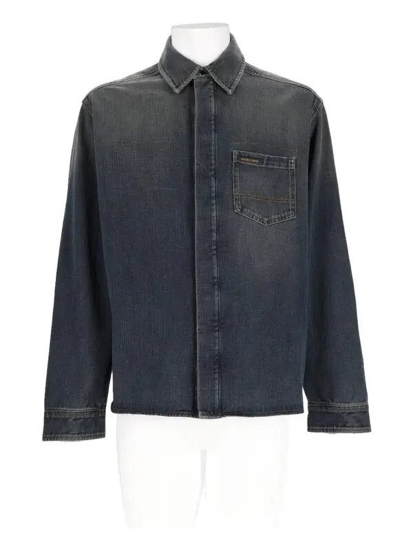 GOLDEN GOOSE Cotton Jacket - Blue
