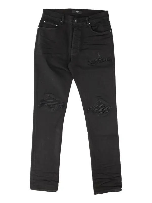 Amiri Cotton-blend Stretch Jeans - Black