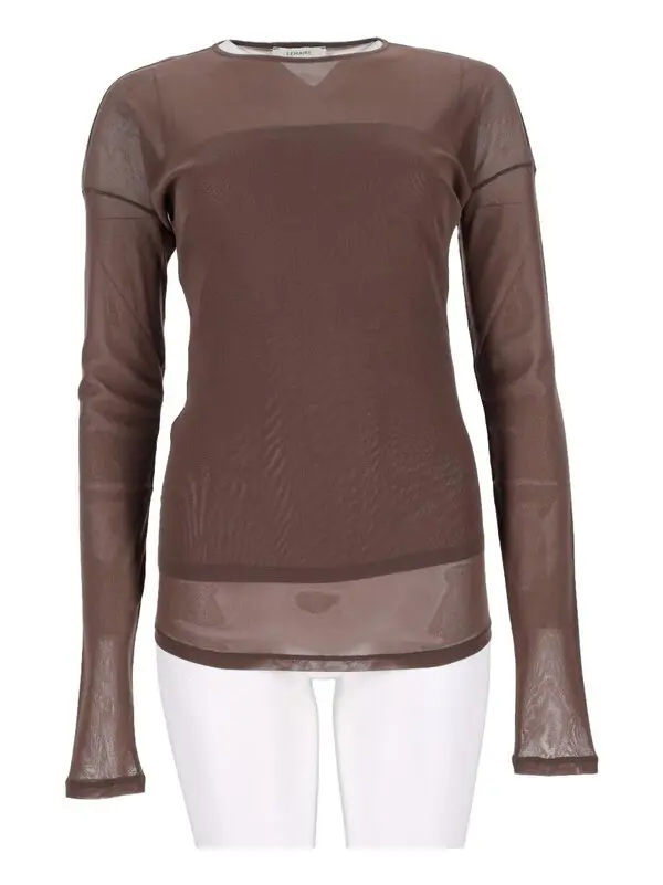 LEMAIRE Polyamide Top - Brown
