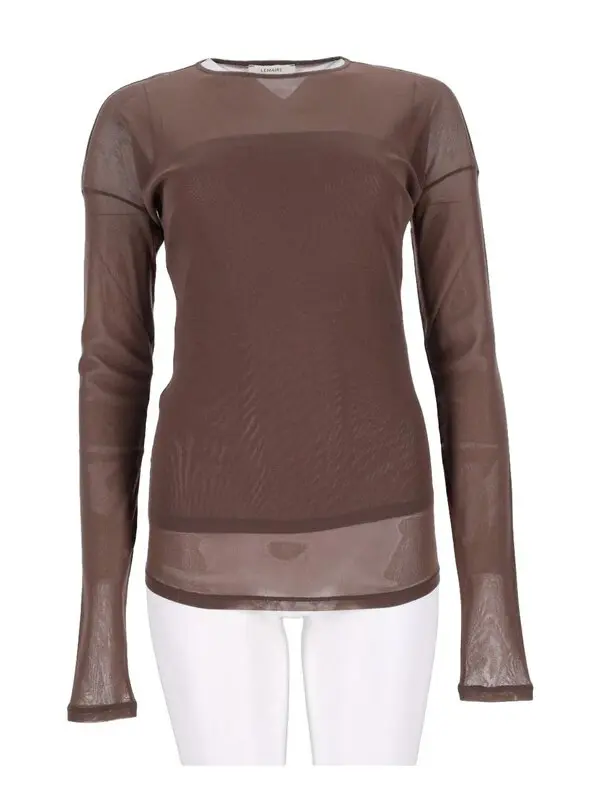 LEMAIRE Polyamide Top - Brown
