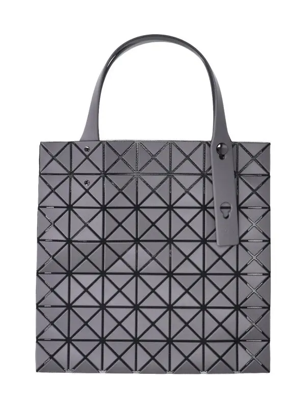Issey Miyake Geometric Pleated Crossbody Bag - Grey