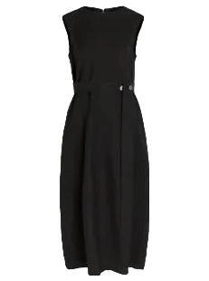 Studio Nicholson Volume Mini Strap Dress - Black
