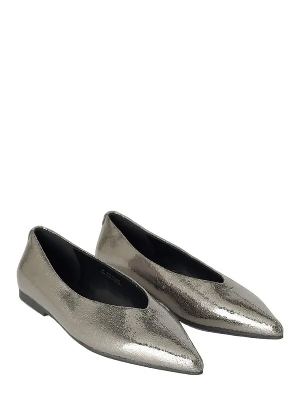 Calvin Klein Gemeen Pointed Flats - Silver