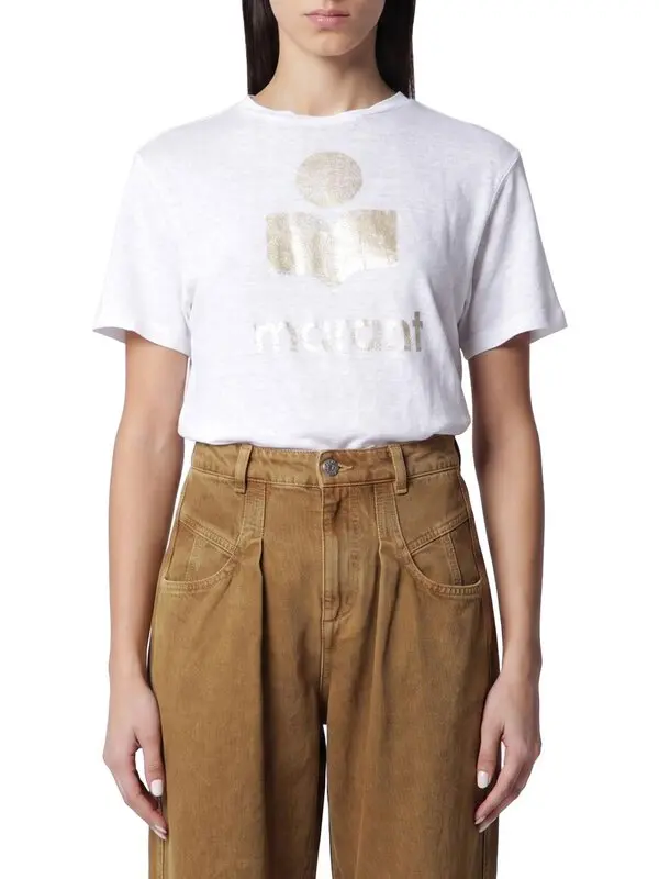 Isabel Marant Étoile Short Sleeve T-shirt - White