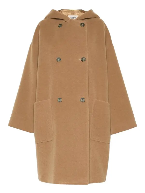 Max Mara Wool And Alpaca Beaver Cloth Coat - Camel