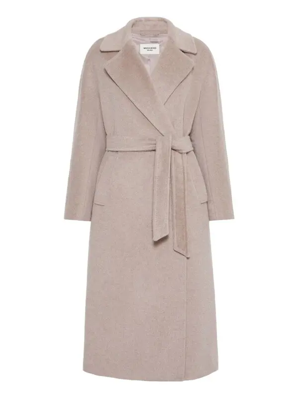 Max Mara Wool And Alpaca Teddy Coat - Sand